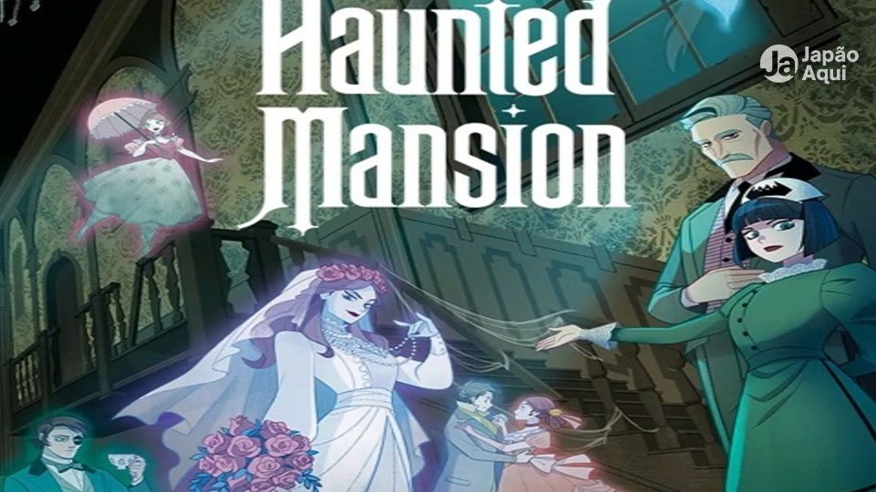 Disney - Haunted Mansion em anime - Japão Aqui