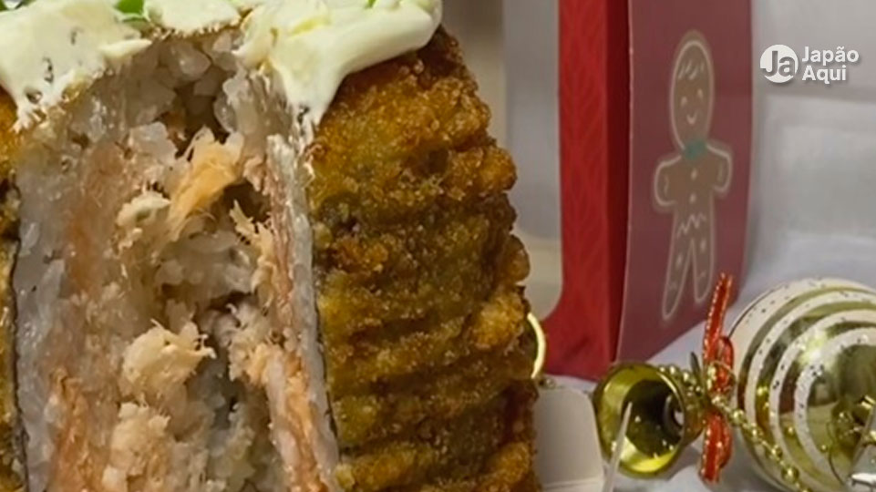 Sushitone: panetone com sushi - Japão Aqui